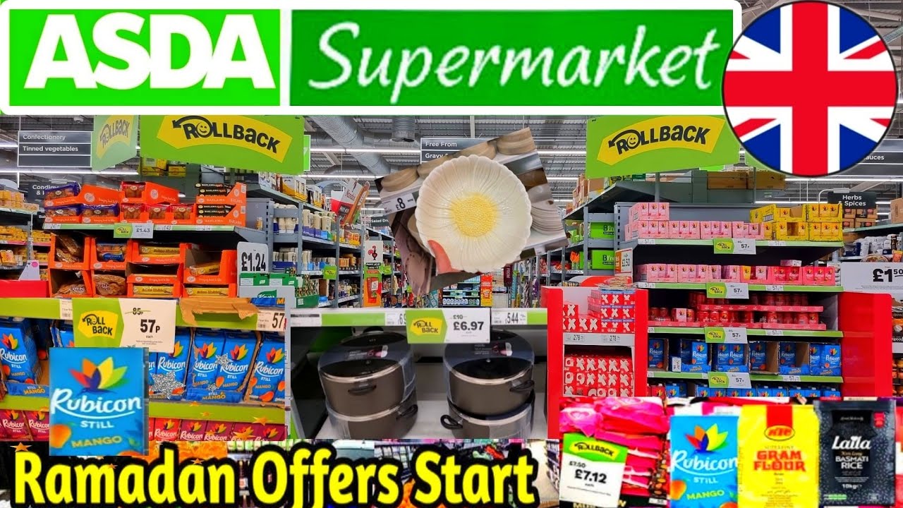Shopping IN Asda | Mega Ramadan Offers At Asda Store 2025 | LONDON ...