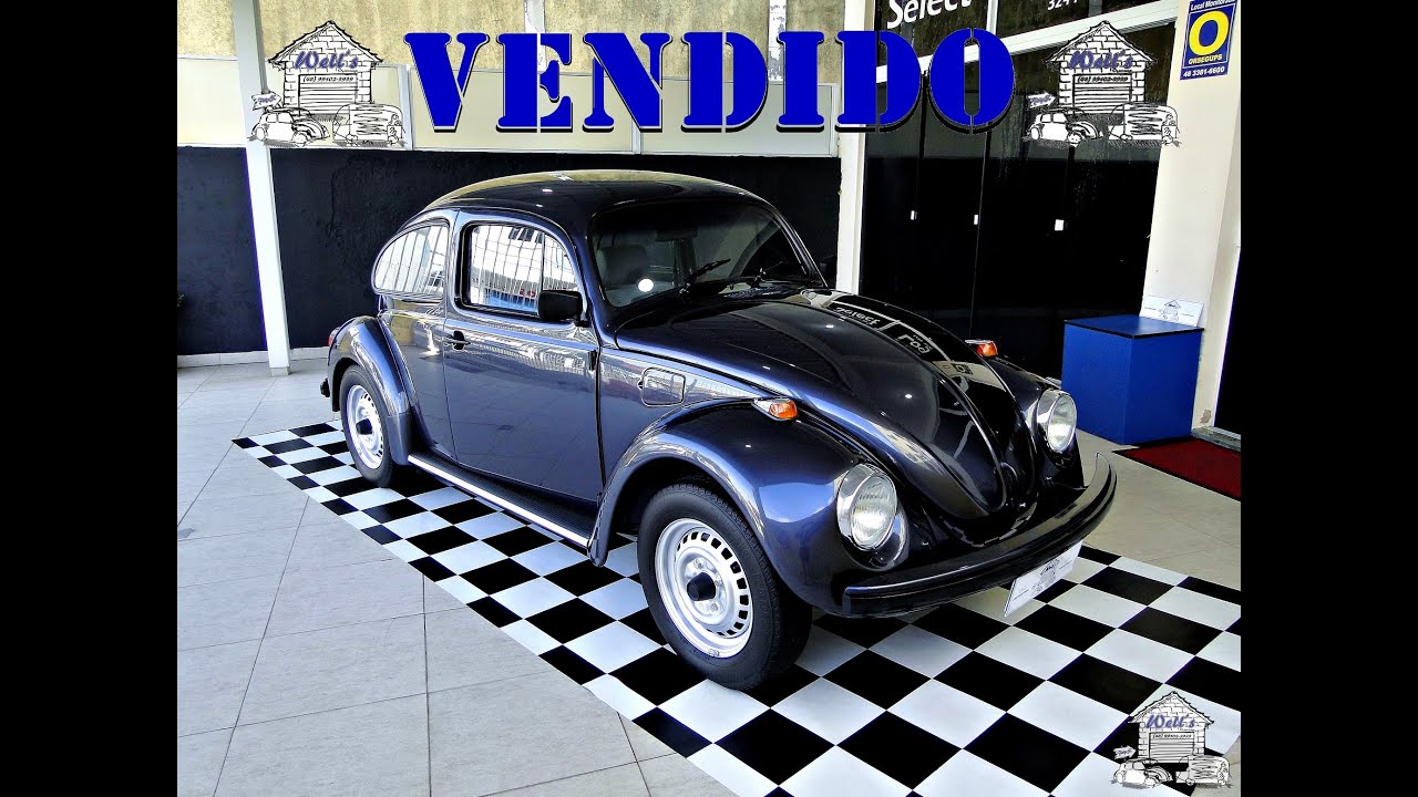Fusca 1996 Cinza Stone - Vendido para São Paulo - SP - YouTube