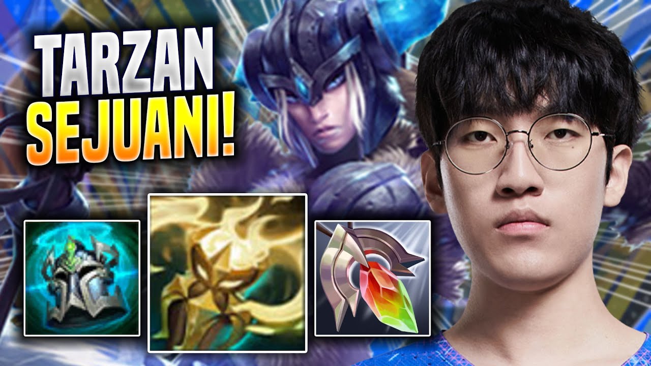TARZAN TRIES NEW SEJUANI BUILD! - LNG Tarzan Plays Sejuani JUNGLE vs ...