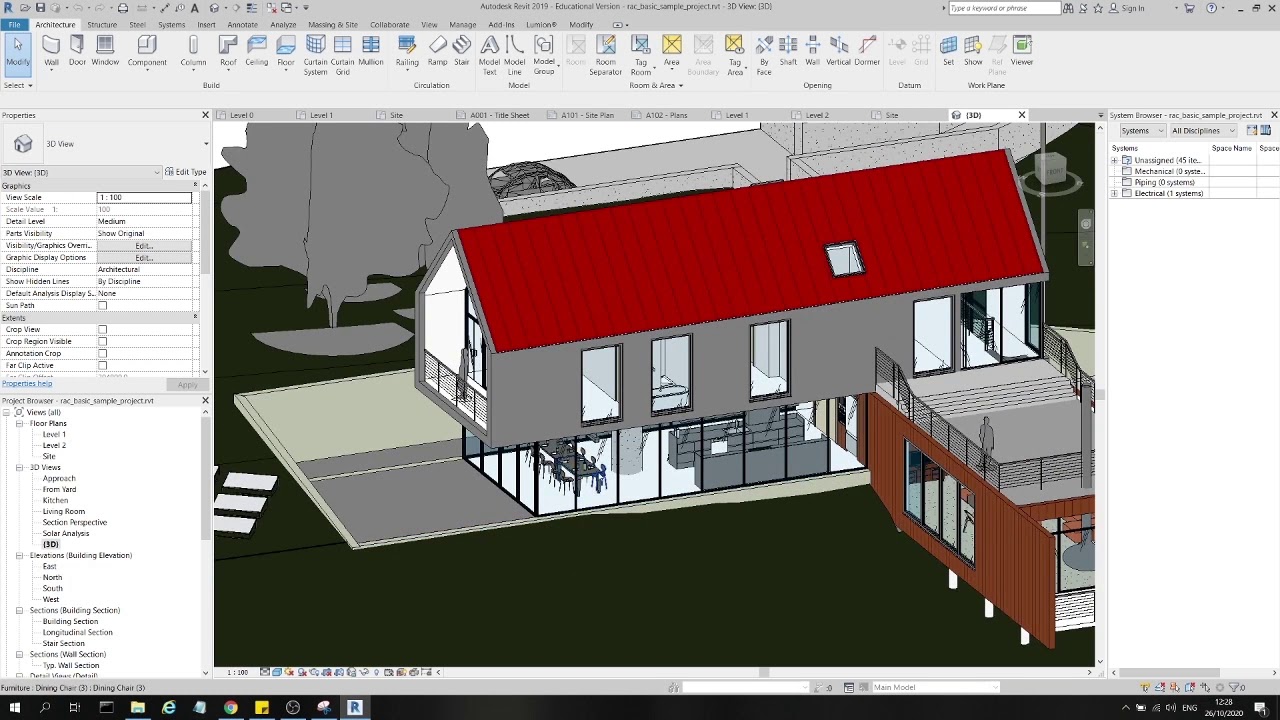 ADD 1102 Revit User Interface - YouTube