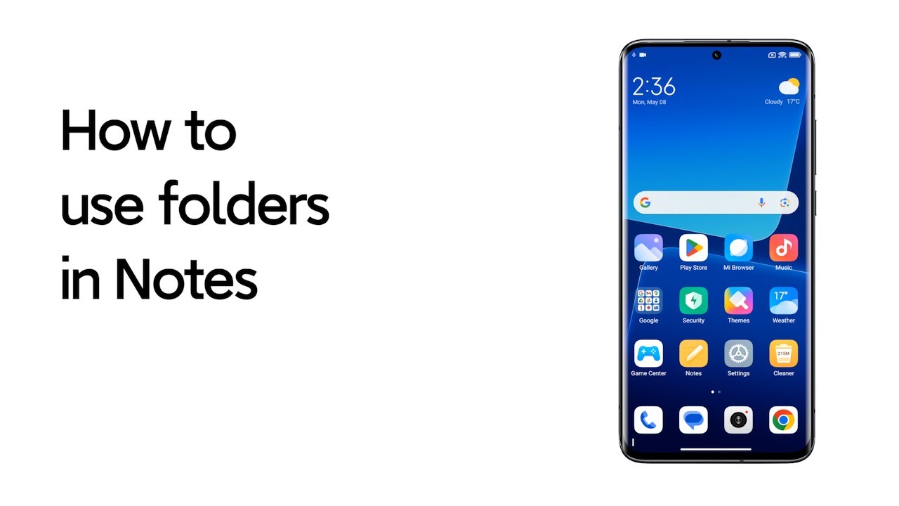 How to use folders in Notes - YouTube