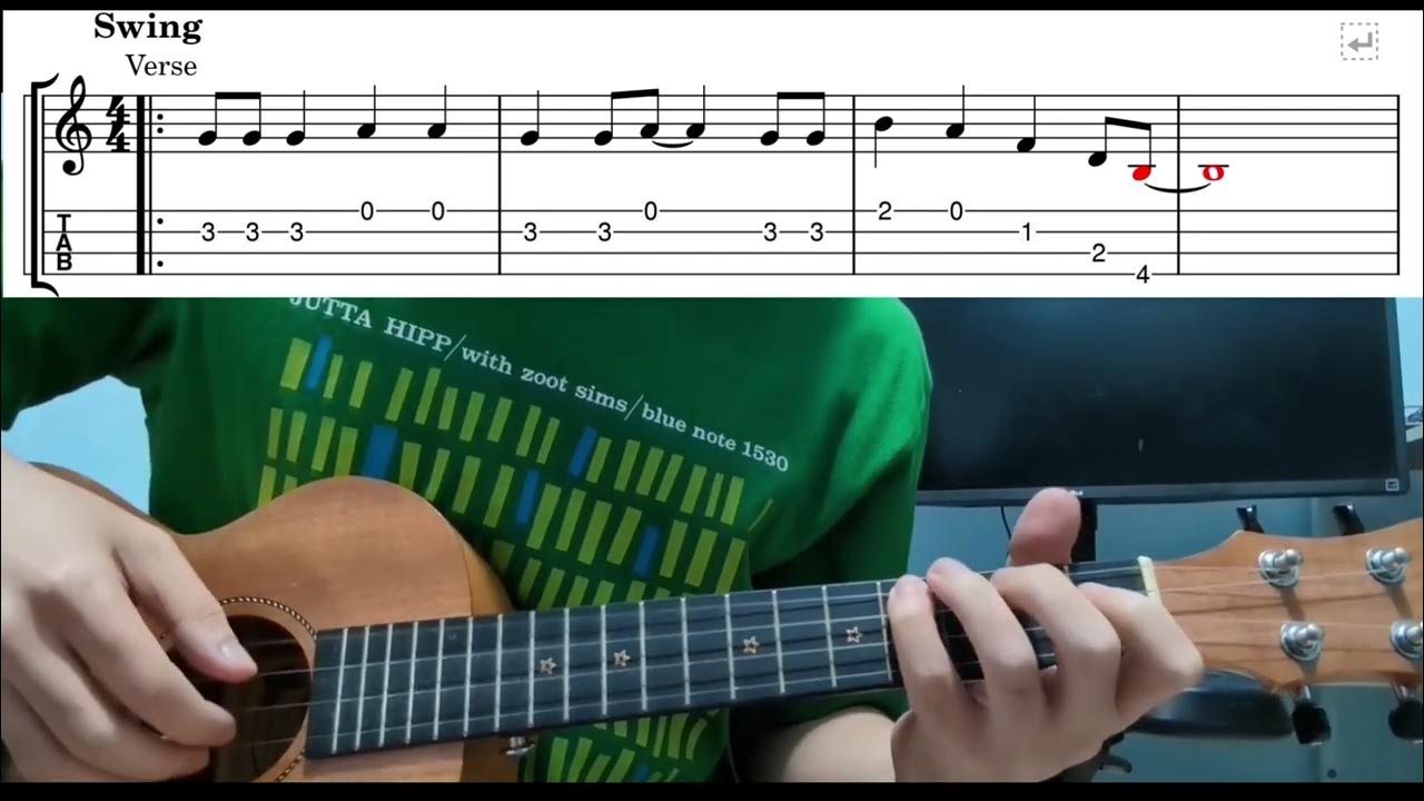 Rockin' Around The Christmas Tree - Easy Beginner Ukulele Tabs With ...