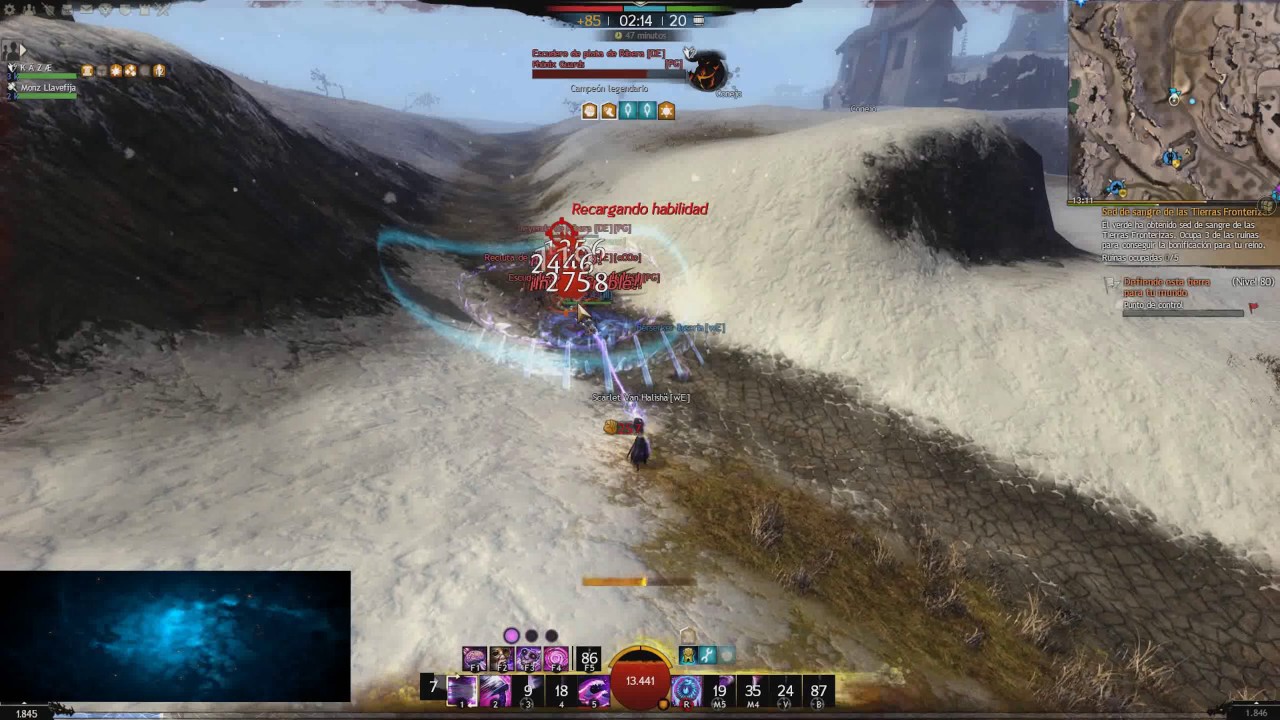 GW2 Scarlet Van Gravity [wE] - Chrono Solo WvW + Build. #gw2wvw # ...