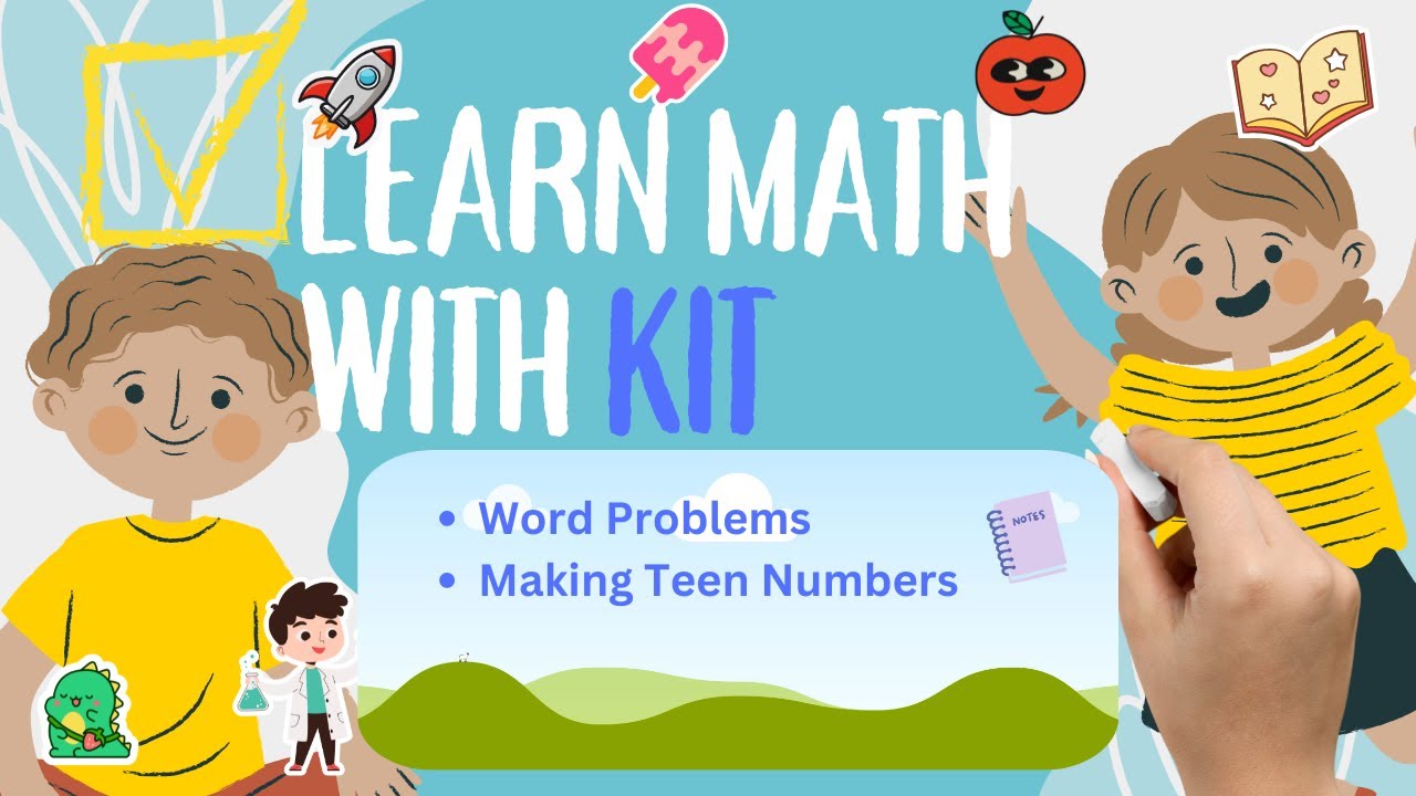 Elementary Math - Word Problems & Making Teen Numbers (Kit) - YouTube