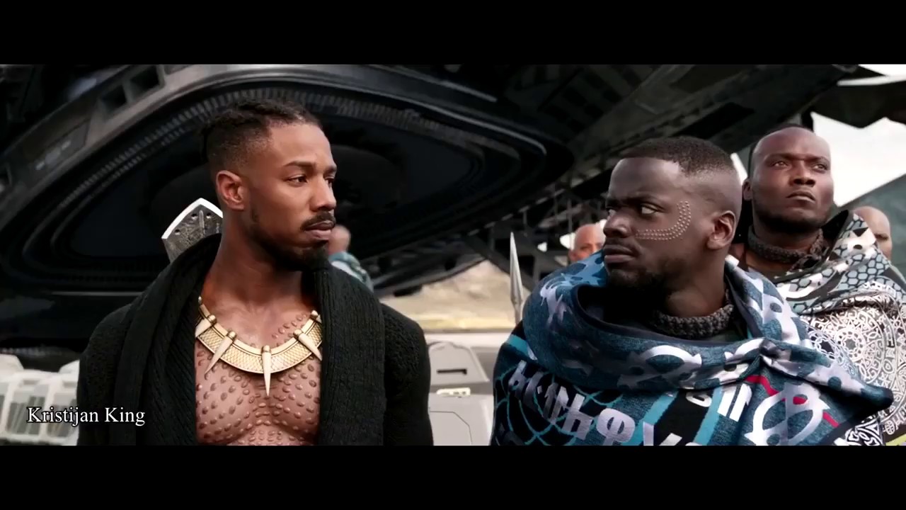 Black Panther Vs Killmonger Final Battle Fight Scene HD - YouTube