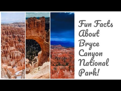 Fun Facts about Bryce Canyon National Park! - YouTube