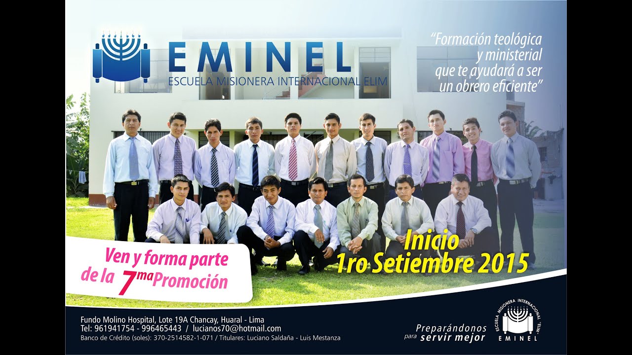Eminel -Escuela Misionera Internacional - YouTube