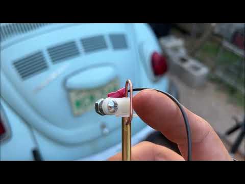 VW Beetle HOT OIL DIPSTICK temperature sensor - YouTube