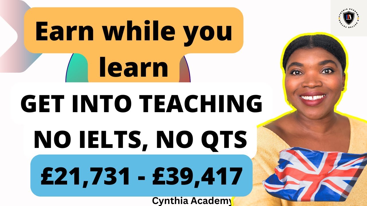 Earn while your learn. Get into teaching in the UK. How to apply - YouTube