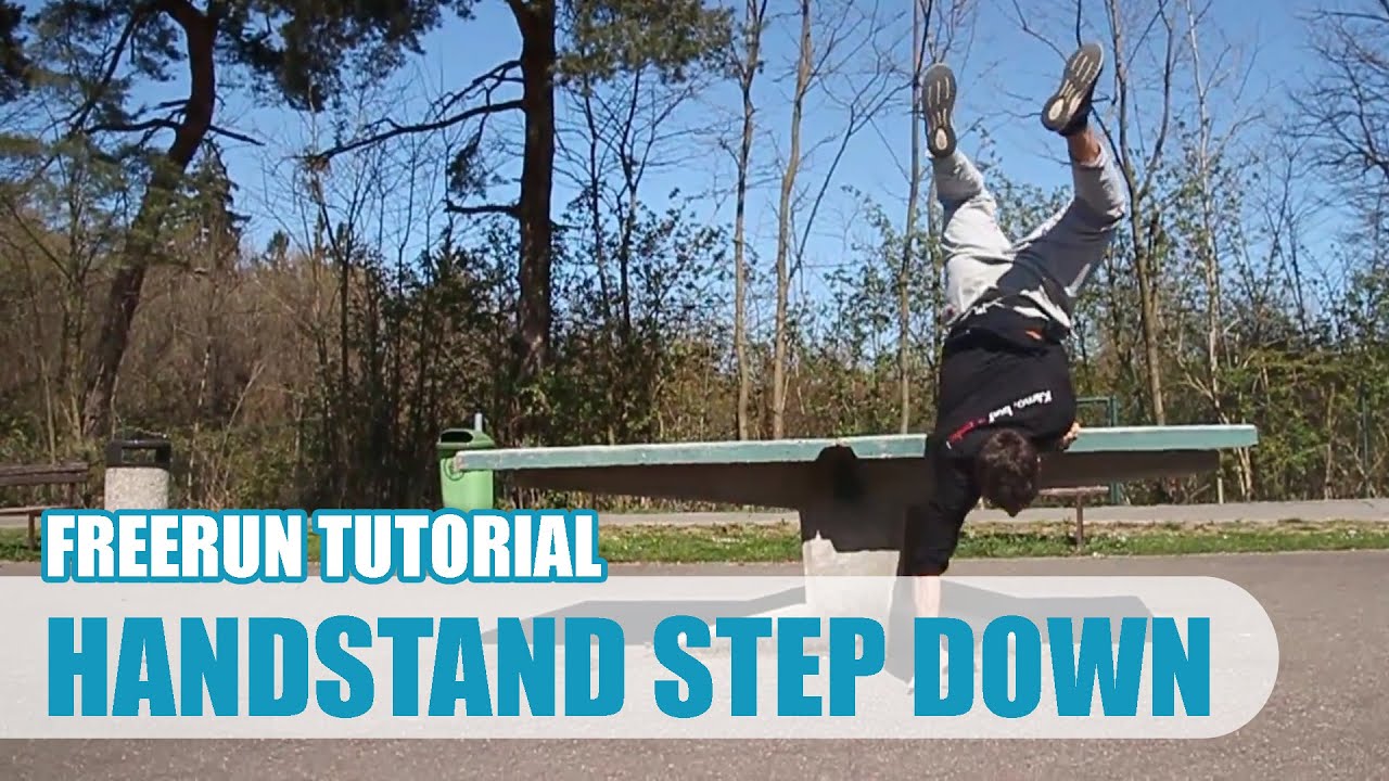 Handstand Step Down Tutorial CZ | Taras 'Tary' Povoroznyk - YouTube