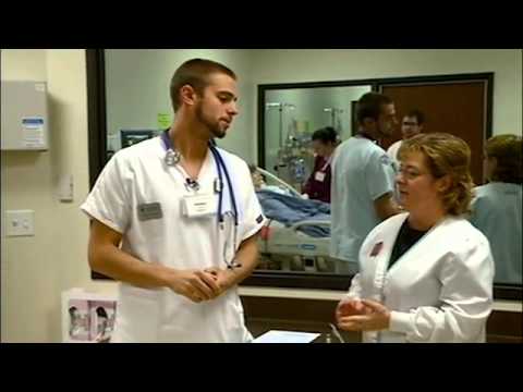 Simulation technology helping nursing students make - YouTube