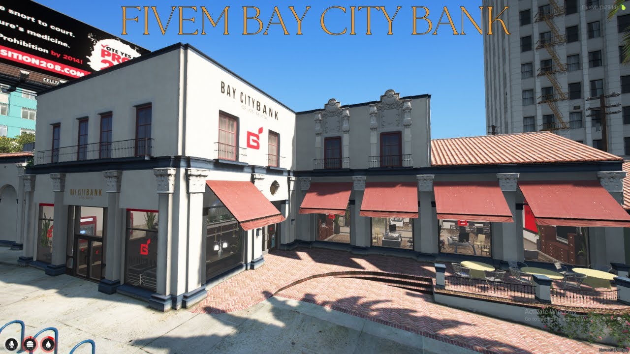 Fivem bay city bank | Fivem Mods | Interior & map for Roleplay | FiveM ...