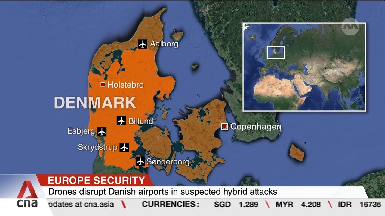 Russia denies involvement after Denmark shuts two airports over drone ...