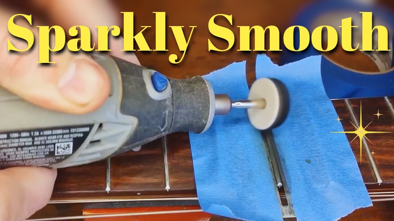 12 Minutes for Perfectly Polished Frets - YouTube