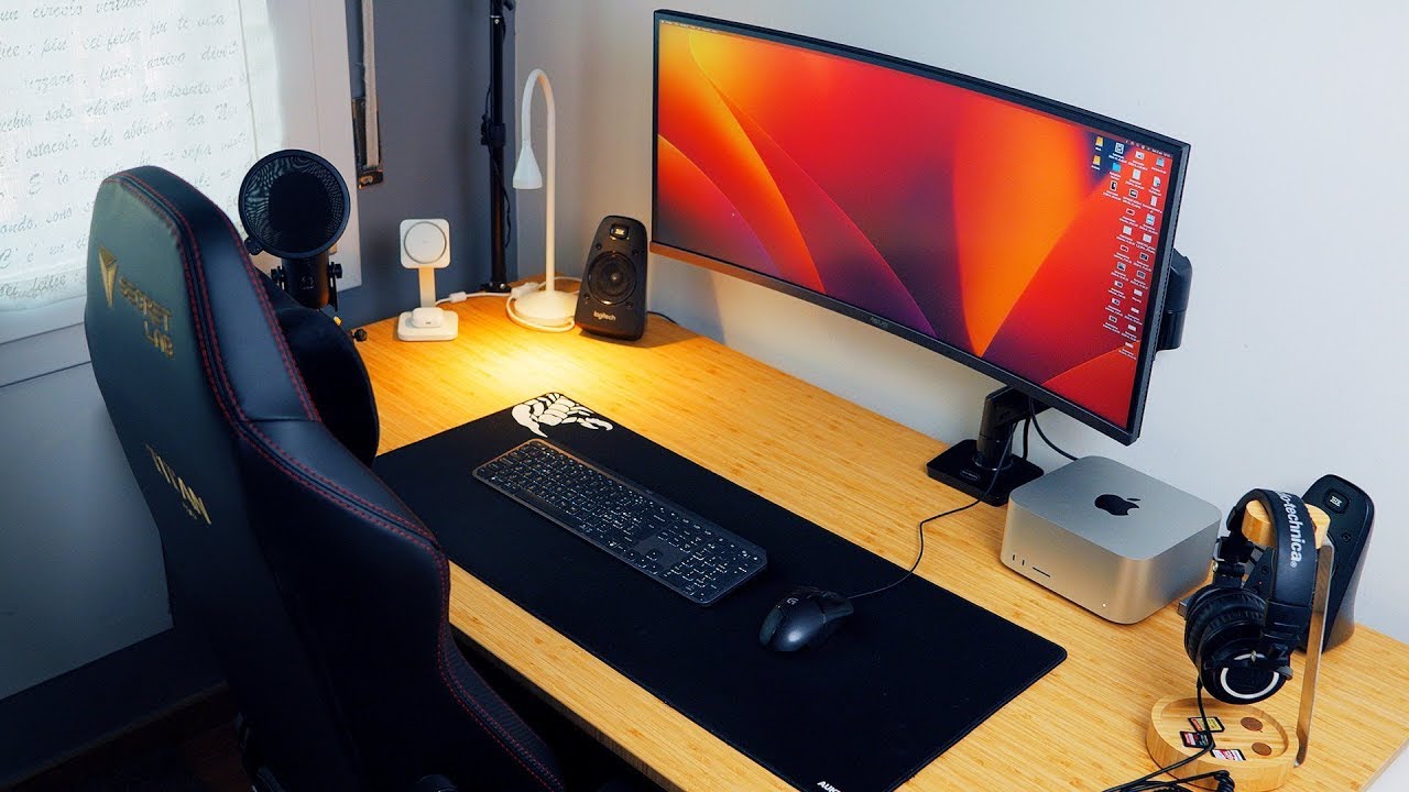 Il mio DESK SETUP 2023 per FOTOGRAFI e VIDEOMAKER con MAC STUDIO - YouTube