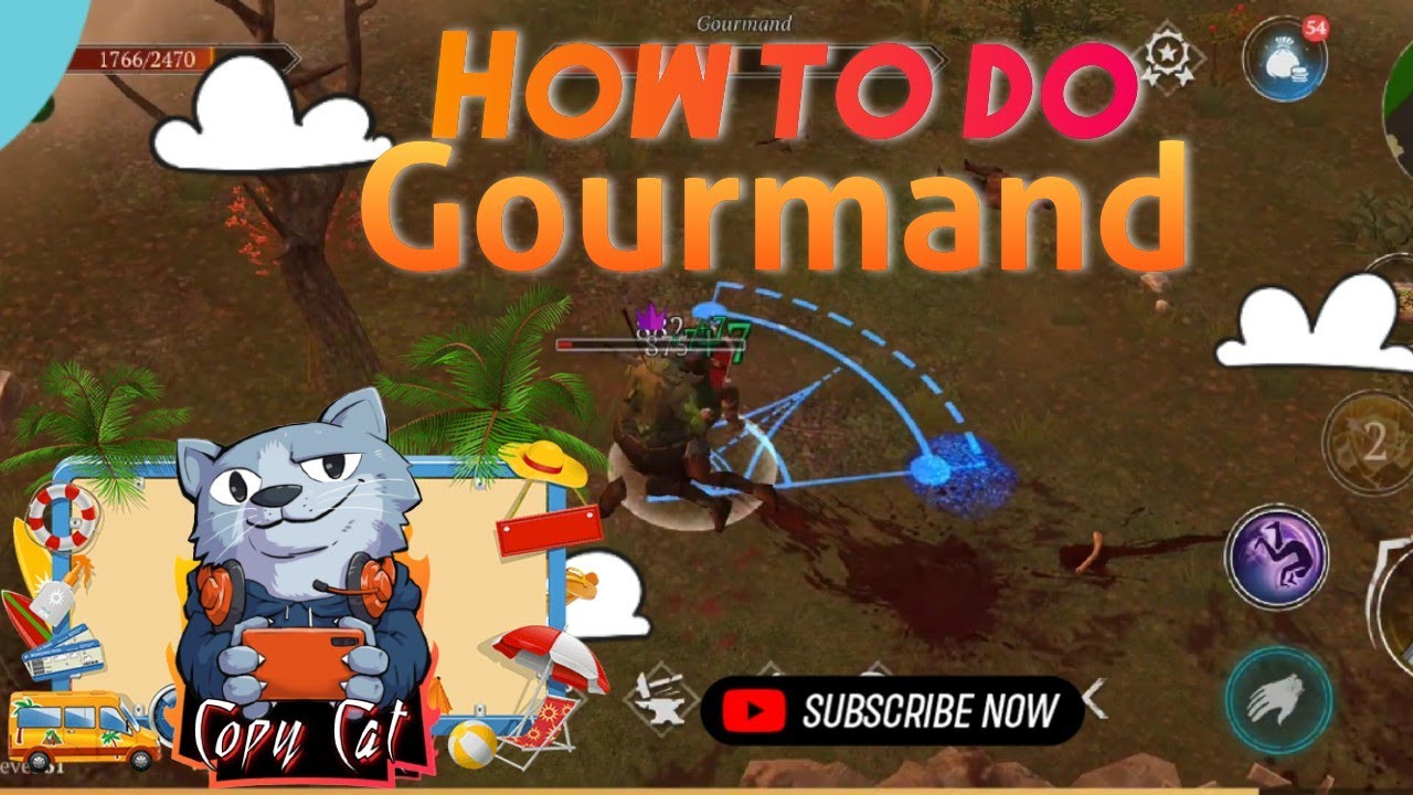 Quest : How to do Gourmand - Craft of survival immortal - YouTube