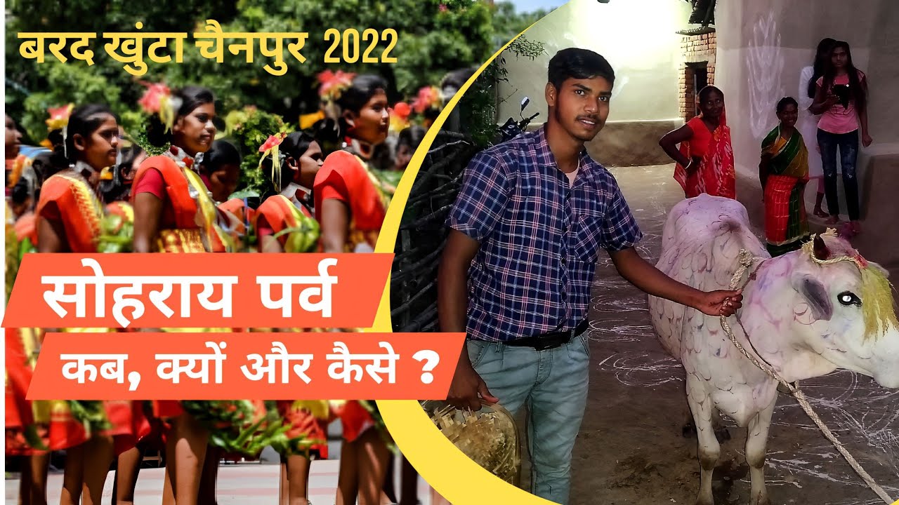 Sohrai Festival Vlog | Explain Sahrai Parab | Barad khunta Video ...