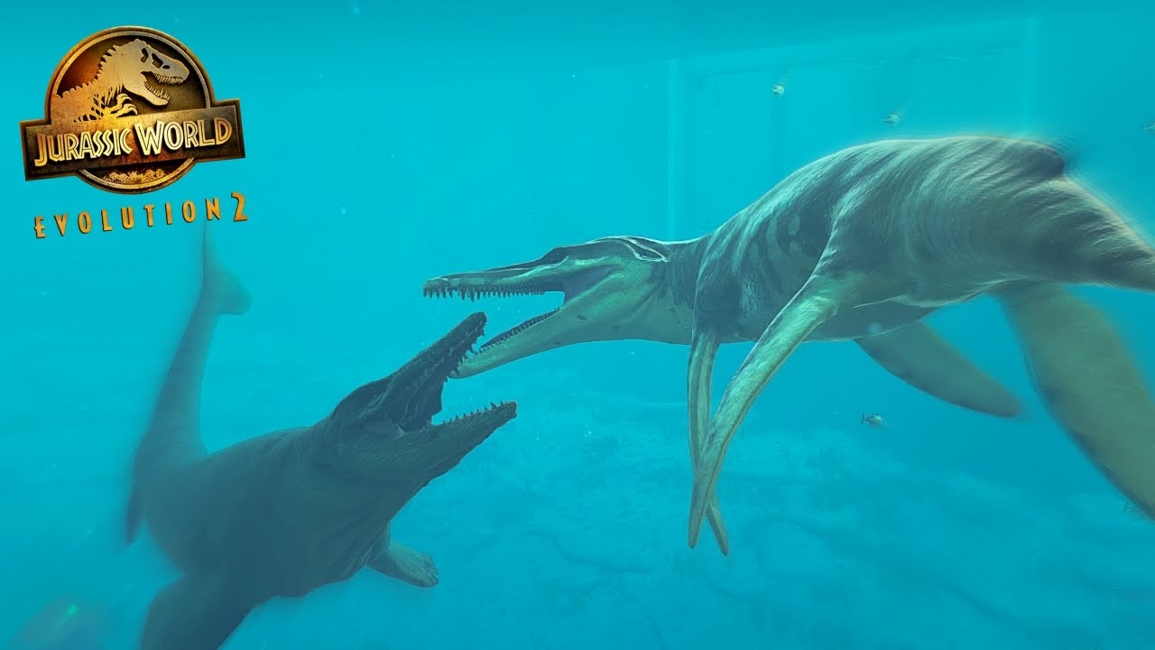 Tylosaurus vs Kronosaurus - Jurassic World Evolution 2 - YouTube