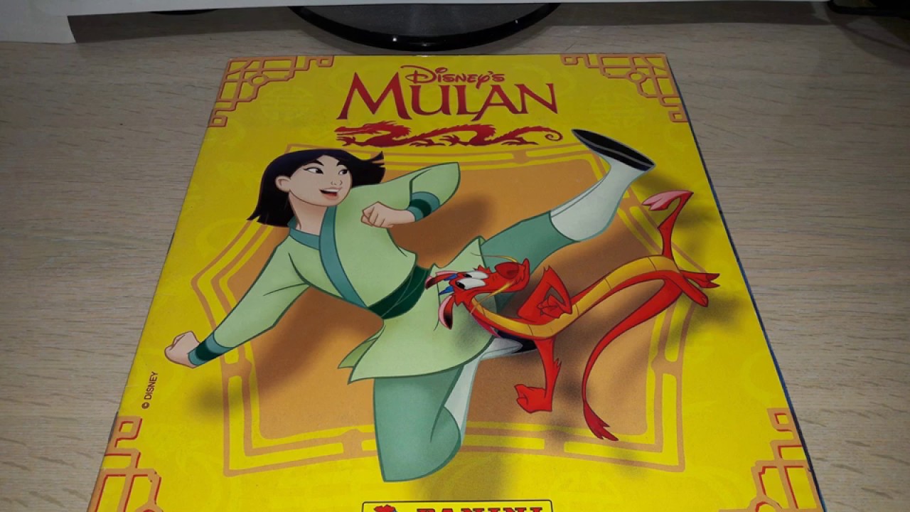 Panini 1998 COMPLETE Disney Mulan sticker album review - YouTube
