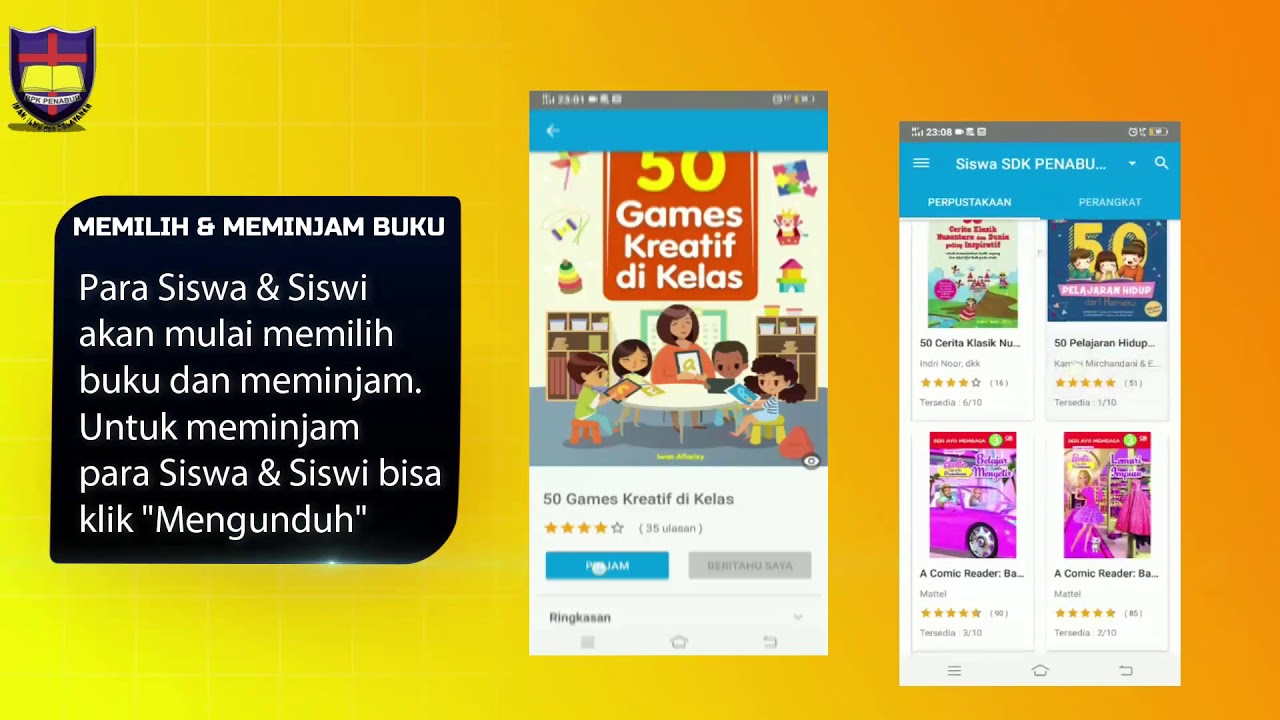 Tutorial Penggunaan e-Lib SDK 11 PENABUR - YouTube