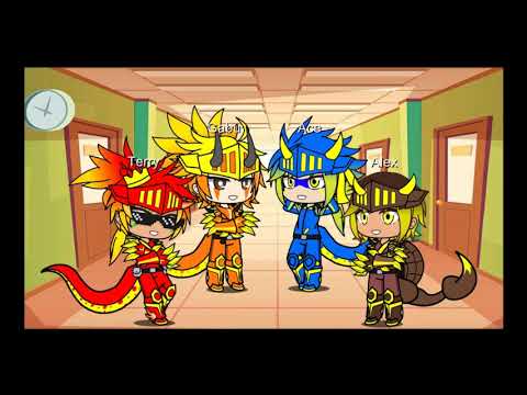 Gabu, Ace, Terry y Alex van por sillas para 2do B (Dinosaur King x ...