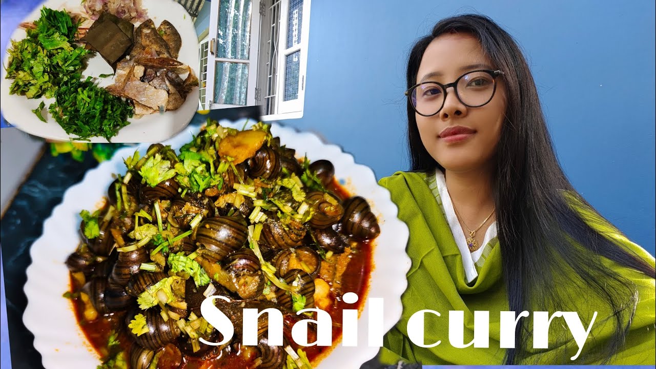 Snail Curry 🐌|| Snail Curry In My Style || Tharoi Thongba || Eigi ...