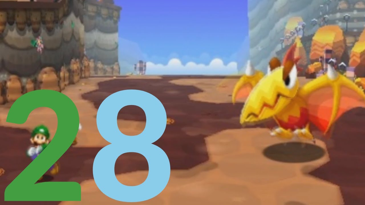 Mario & Luigi: Dream Team - Episode 28: Mega Pi'illo Smash! - YouTube