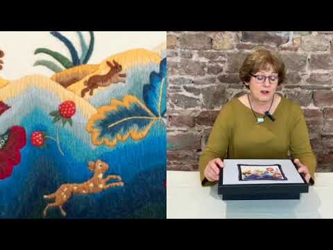 Sunday Antique Crewel Work Collection Video #36 - Jacobean Idyll - YouTube