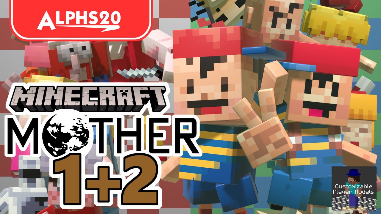 Minecraft - MOTHER 1+2 Skin Pack - Custom PM Skin Pack Release Trailer ...