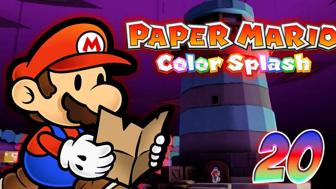 Lighthouse Island | Paper Mario Color Splash | Gameplay Part #20 - YouTube