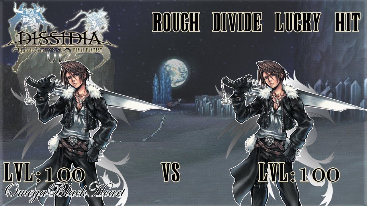 Dissidia 012 Duodecim: Final Fantasy- Squall Vs Squall Rough Divide ...