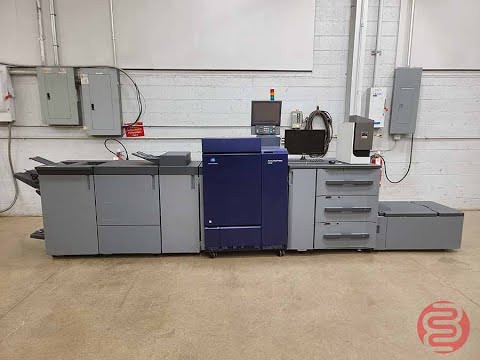 2018 Konica Minolta AccurioPress C6085 Digital Printing Press ...