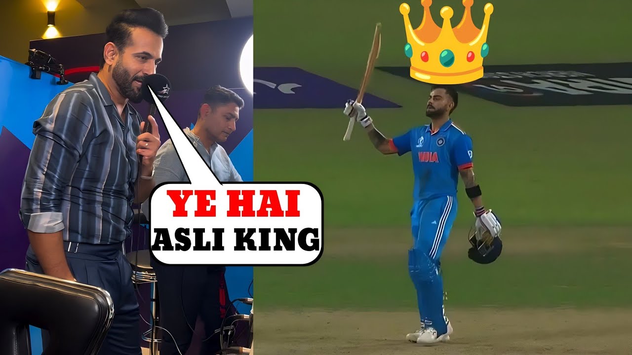 Irfan Pathan amazing commentary after Virat Kohli scored 49th ODI ...