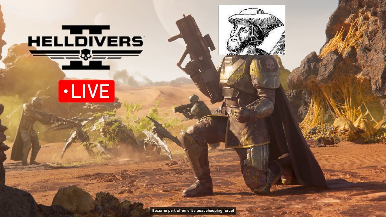 Helldivers 2 (PC) | SQUASHING BUGS AND SMACKING TOASTERS - YouTube