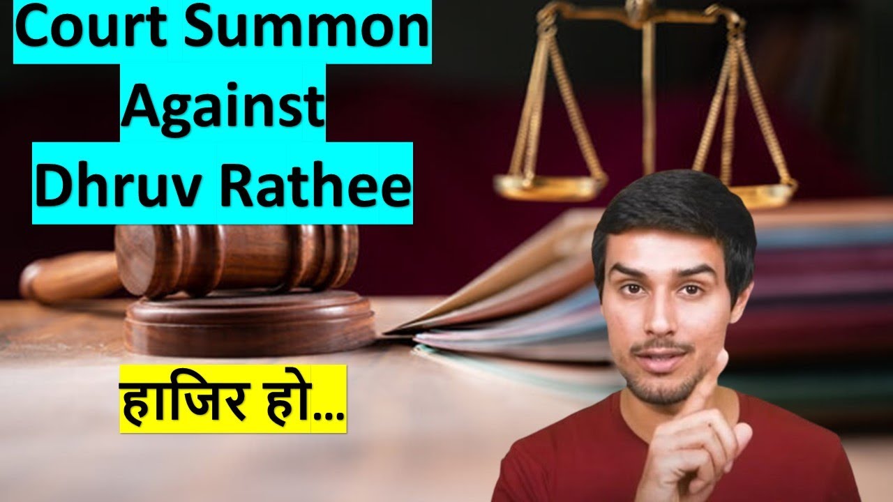 Court Summon Against Dhruv Rathee !! Delhi Court - YouTube