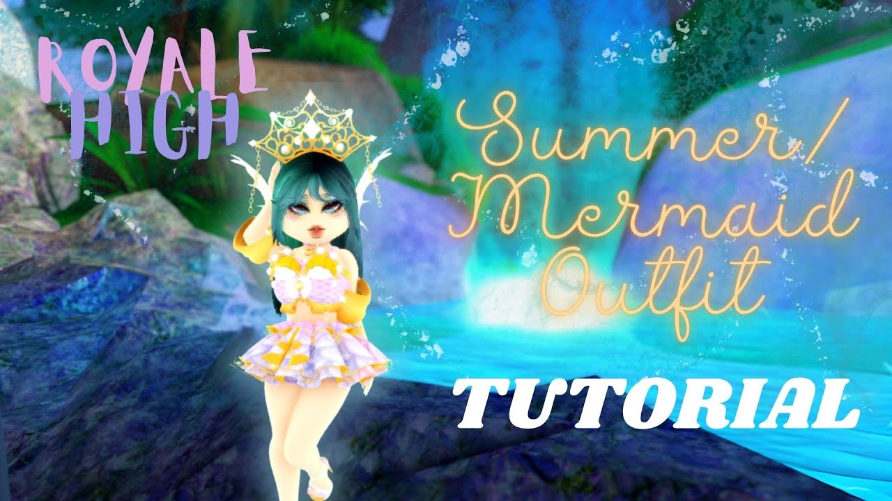 🐚 SUMMER MERMAID 🌊 Outfit Tutorial || Roblox ROYALE HIGH - YouTube