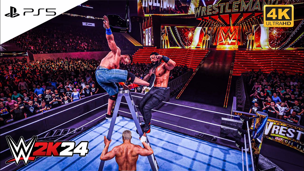 WWE 2K24: THE LADDER MATCH YOU'VE ALWAYS WANTED - YouTube