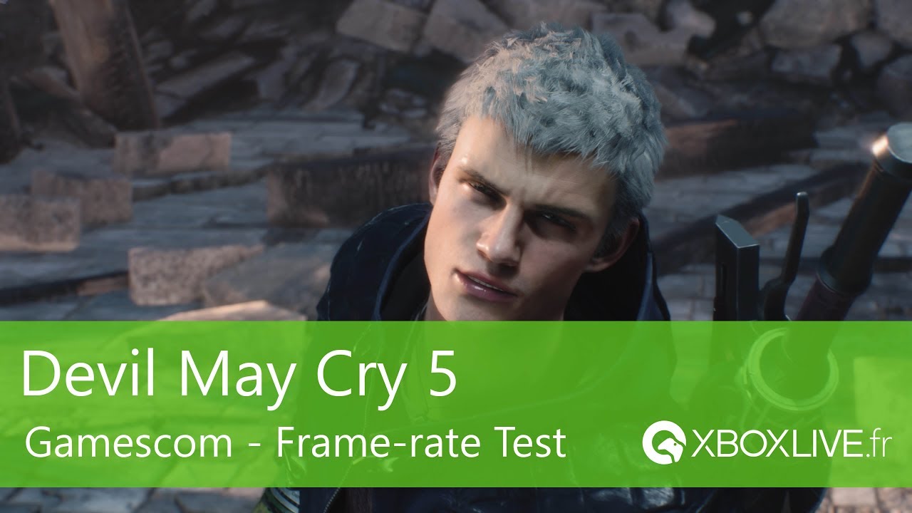 [4K] [Gamescom 2018] - Devil May Cry 5 : Frame-rate test on Xbox One X ...