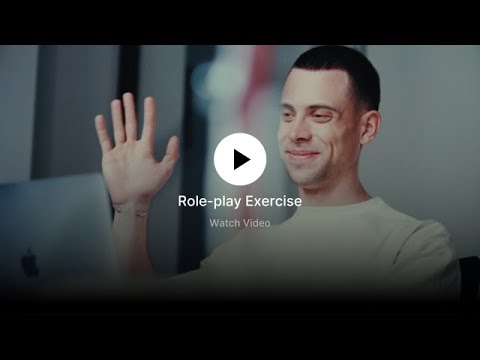 Manager Role-Play Exercise - YouTube