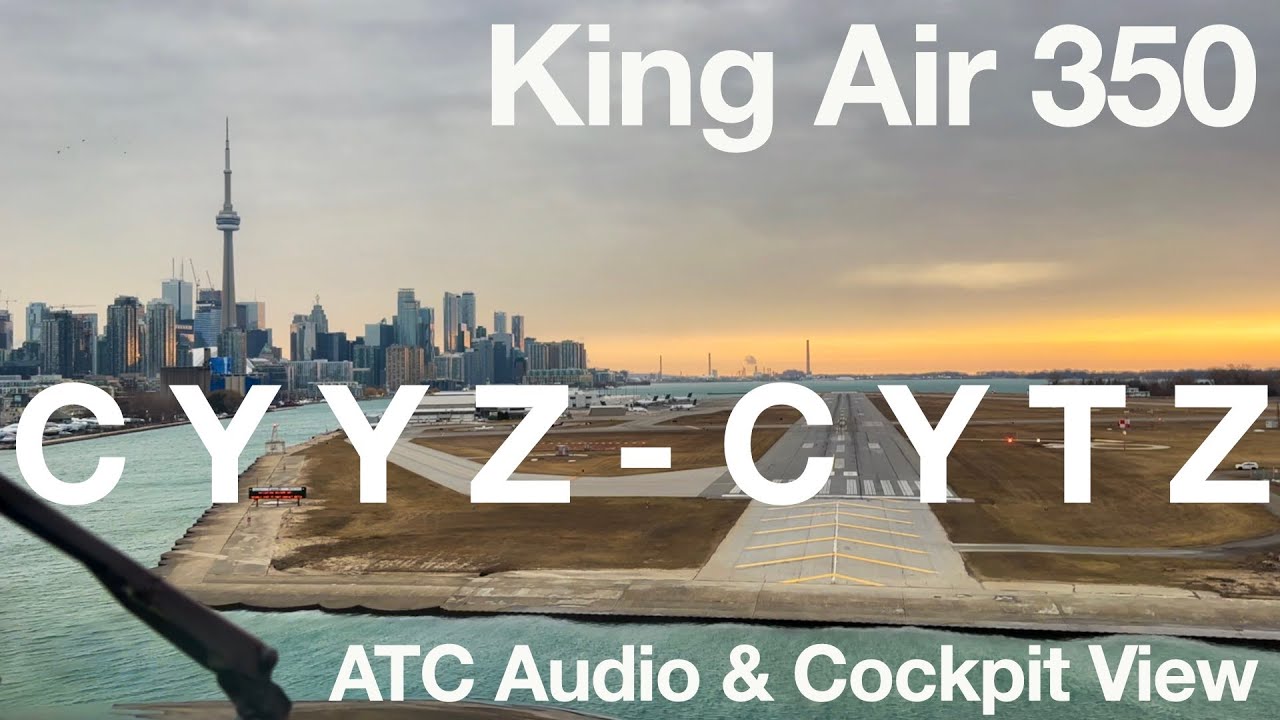 Why do I keep flying Toronto to Toronto? CYYZ-CYTZ Full Flight // ATC ...