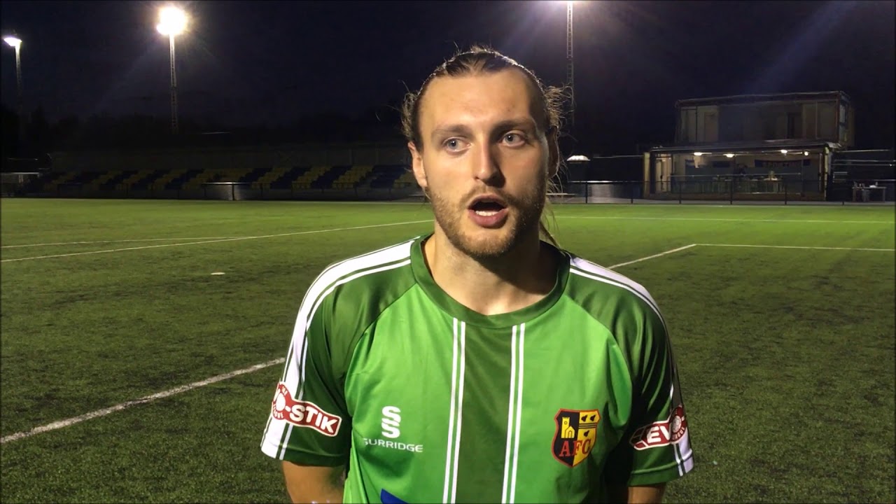 Sporting Khalsa 2-2 Alvechurch: Aaron Birch Interview - YouTube