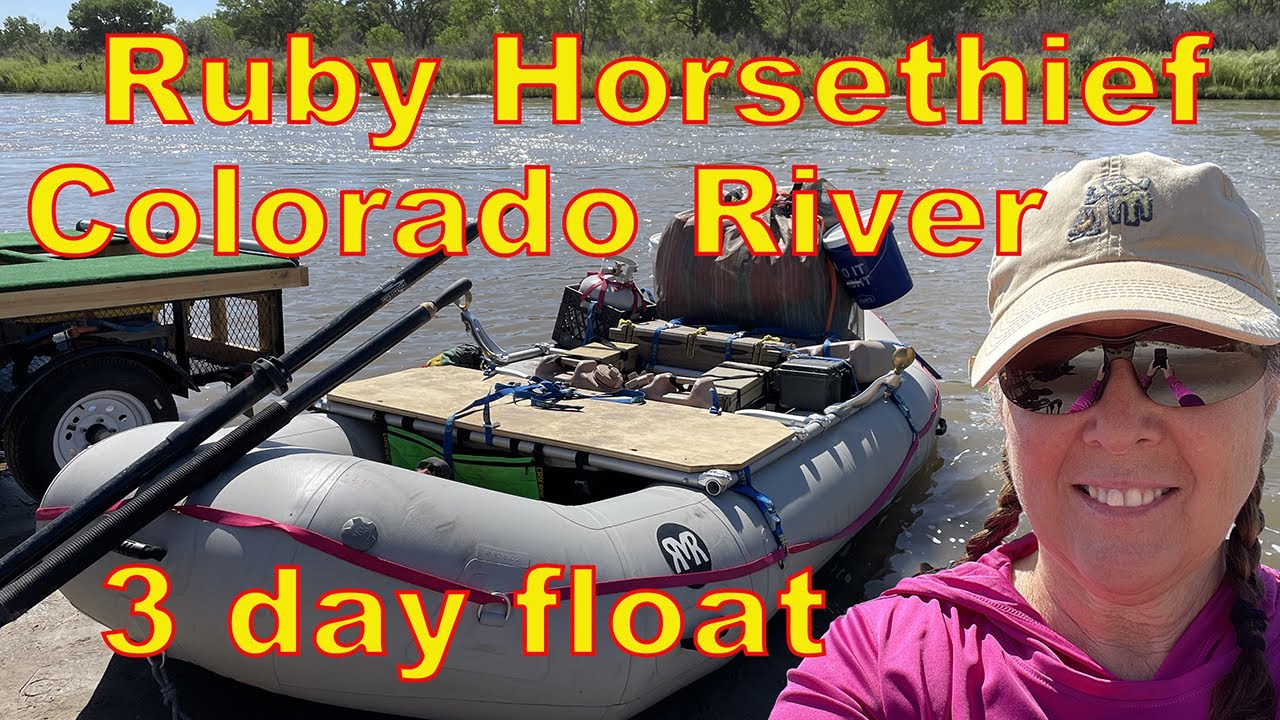 Ruby Horsethief Colorado River 3 day float with our son. - YouTube