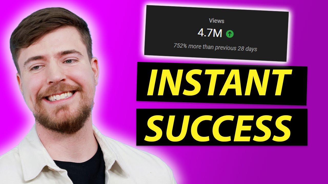 Mr. Beast's SECRET TRICKS For INSTANT Success - YouTube