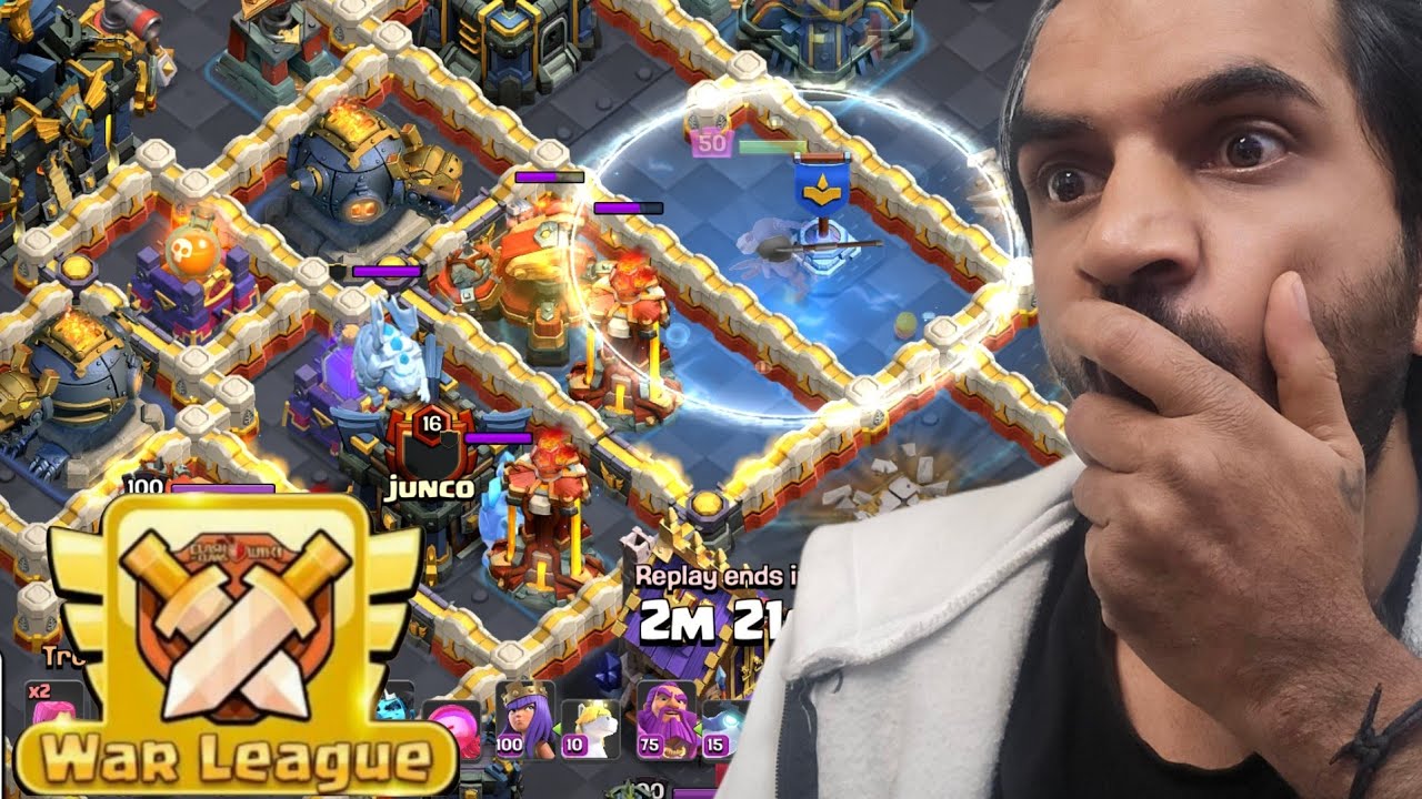 INVISIBLE Royal CHAMPION In clan war League | Clash of clans | Coc ...