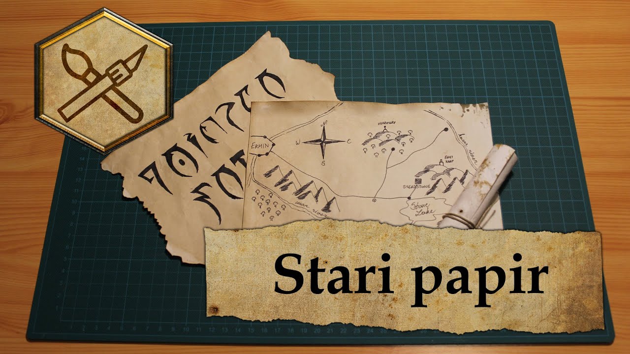 Napravi Sam - Stari papir - YouTube