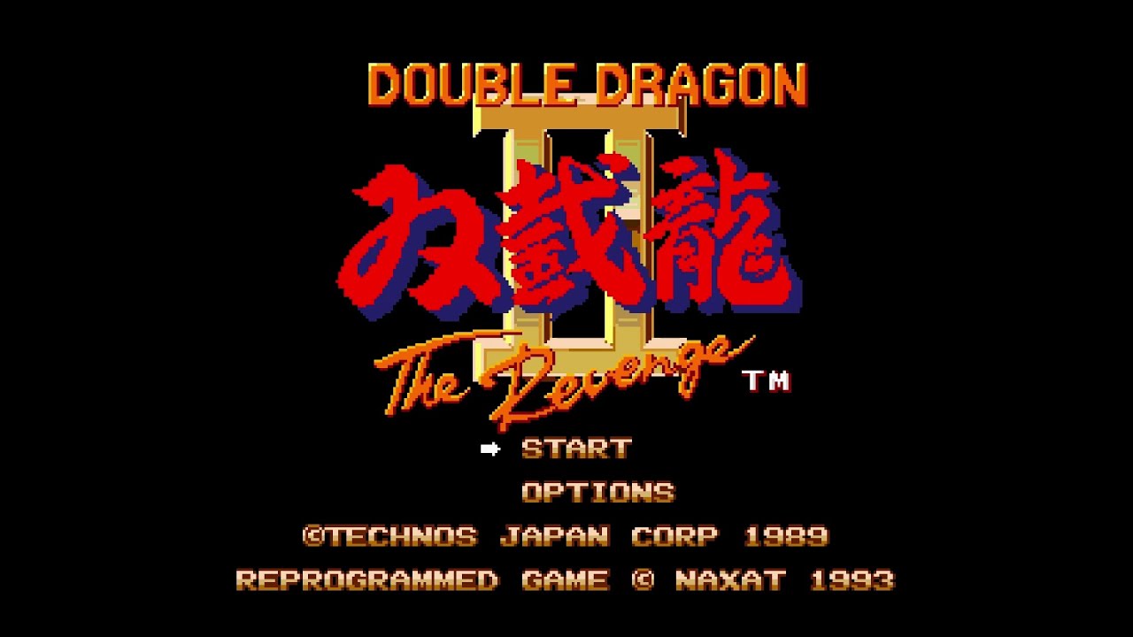 Double Dragon II : The Revenge (PC Engine CD) – Introduction et écran ...