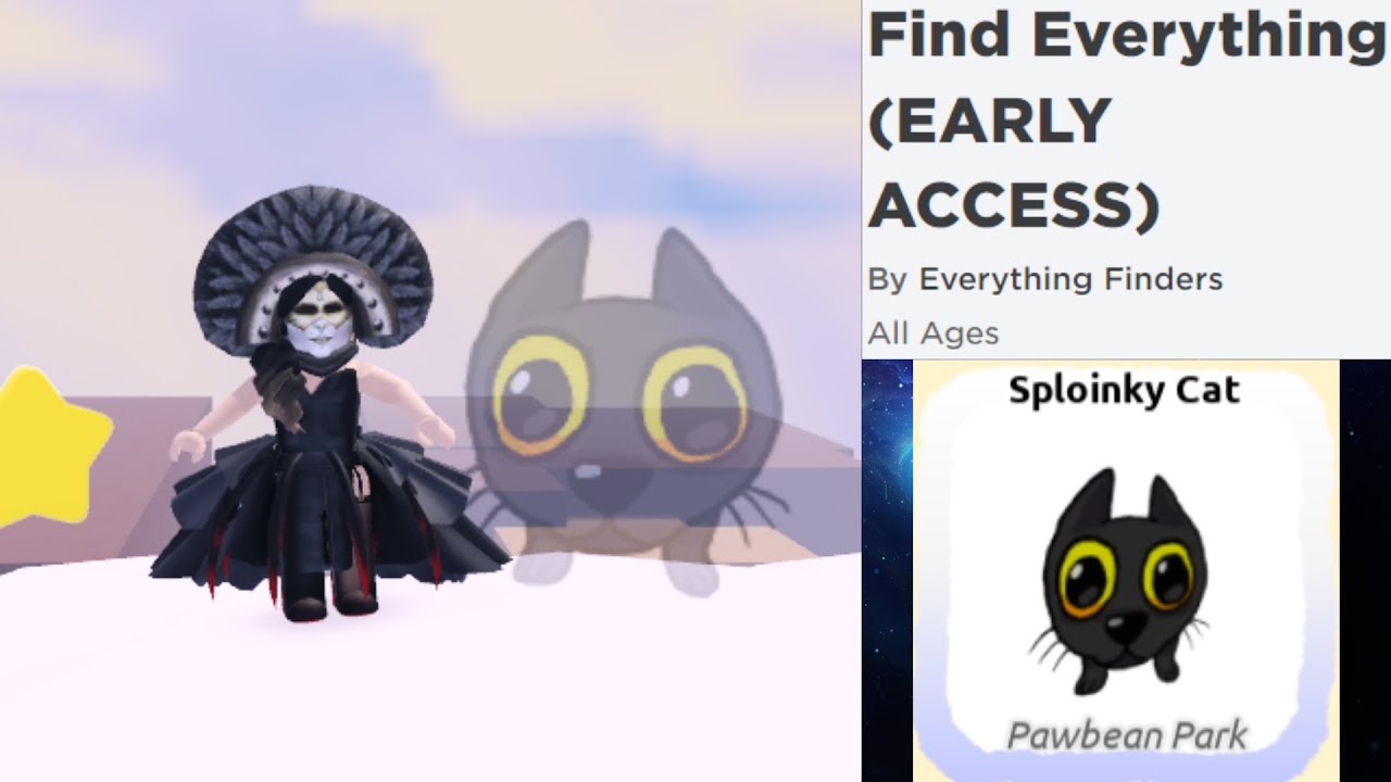 [Tutorial] How To Find The Sploinky Cat In Find Everything by ...