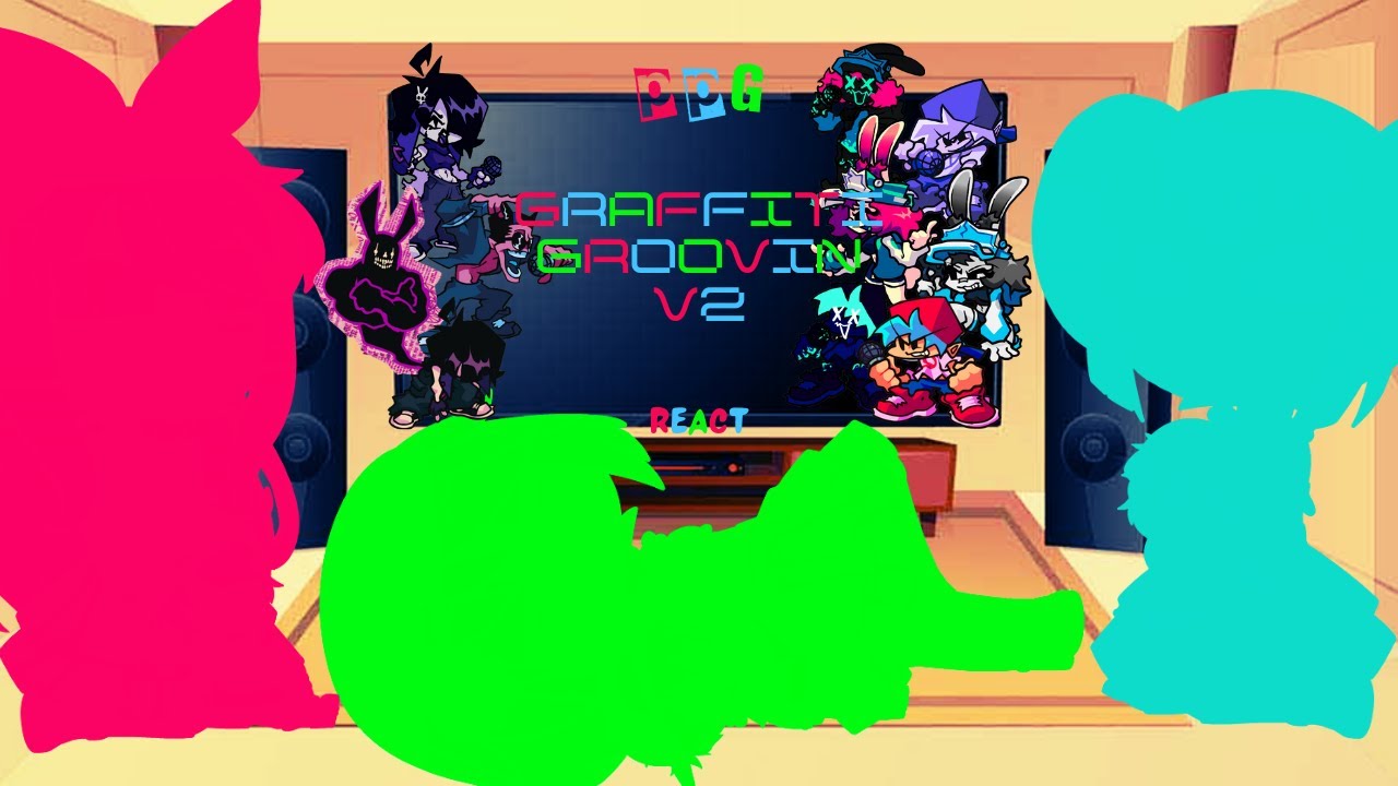 PPG React - Graffiti Groovin | Skarlet Bunny V2 | FNF Mod - YouTube