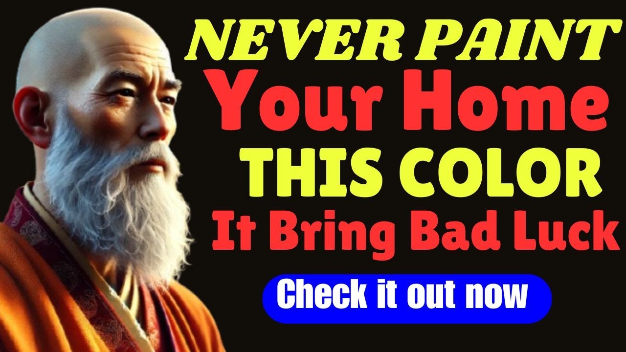 Never paint your home with this color it attract bad luck and poverty ...