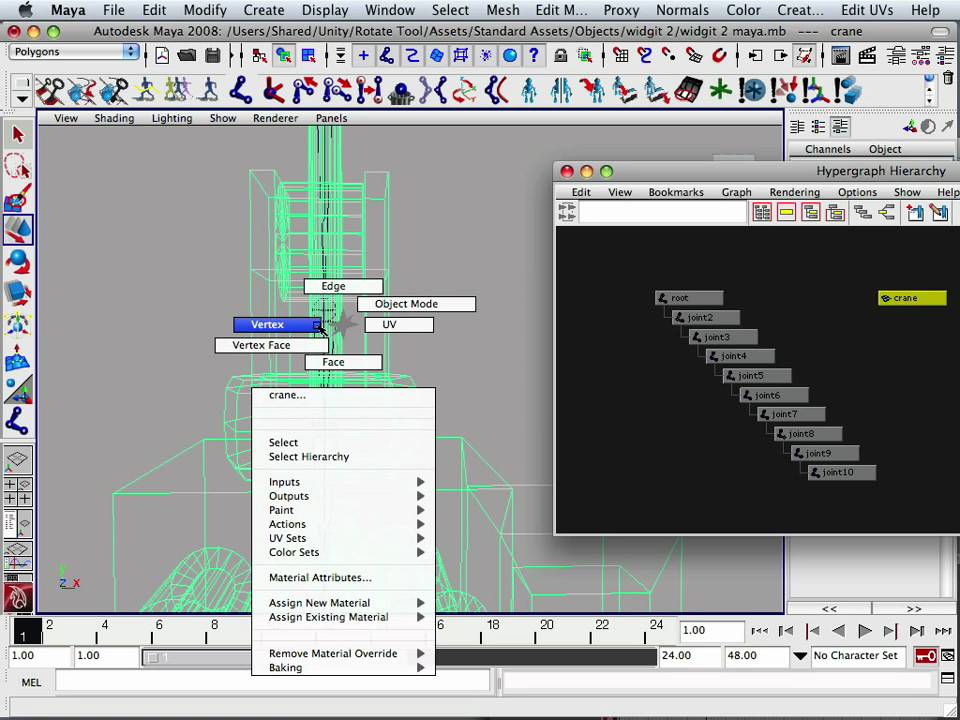 0057 Unity (Bones and Cleanup) - YouTube